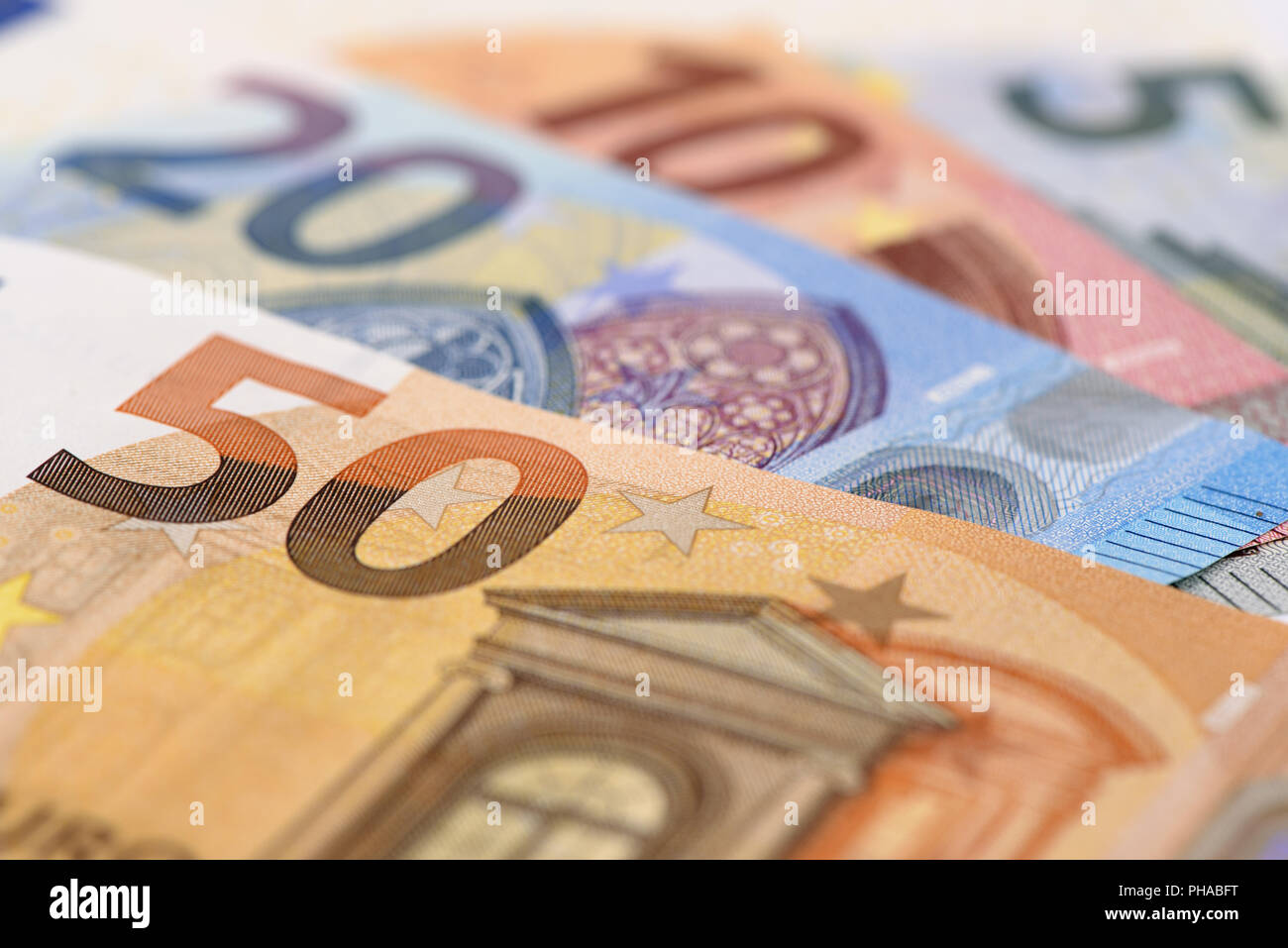 banknotes of Euro currency Stock Photo - Alamy