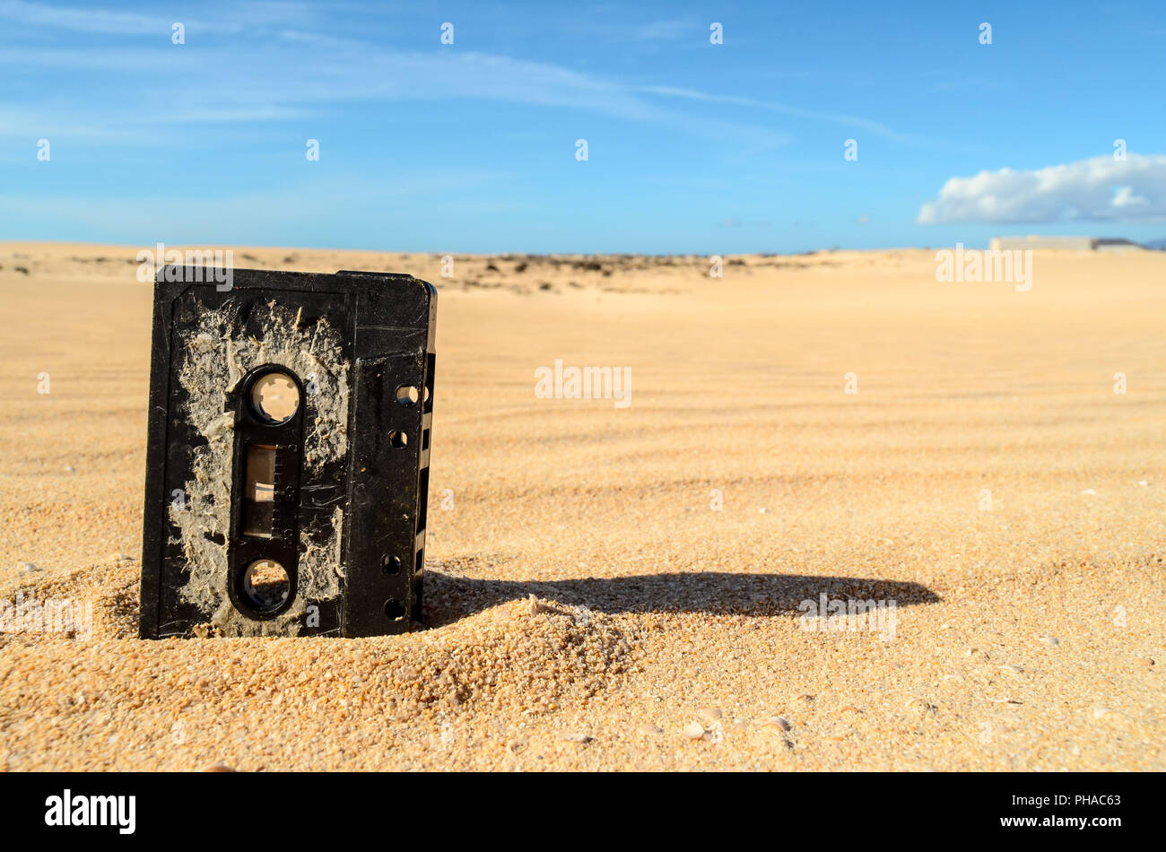 Object in the Dry Desert Stock Photo - Alamy
