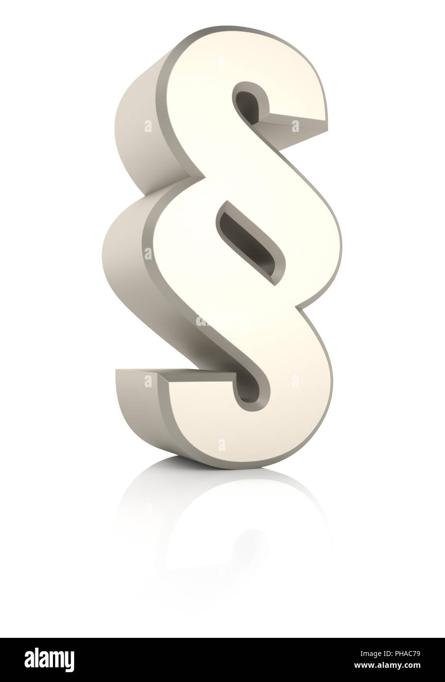 Paragraph Sign Ioslated on White Background Stock Photo - Alamy