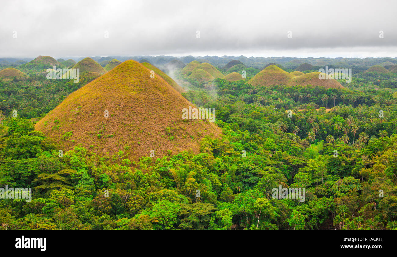 Tropical landscape chocolate hills hi-res stock photography and images ...