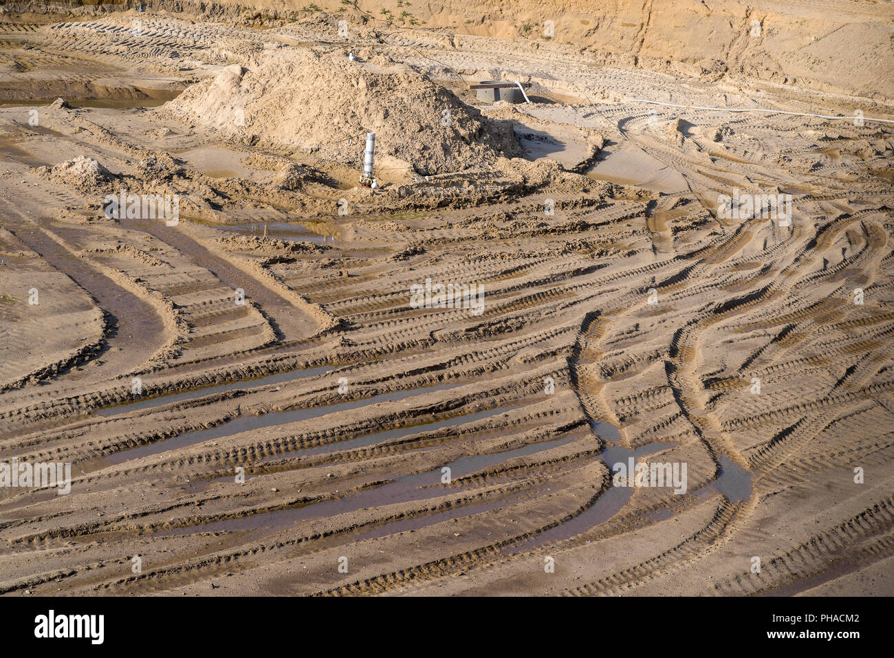 Sand construction site hi-res stock photography and images - Alamy
