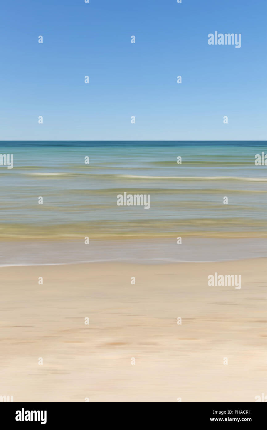 Motion background beach hi-res stock photography and images - Alamy