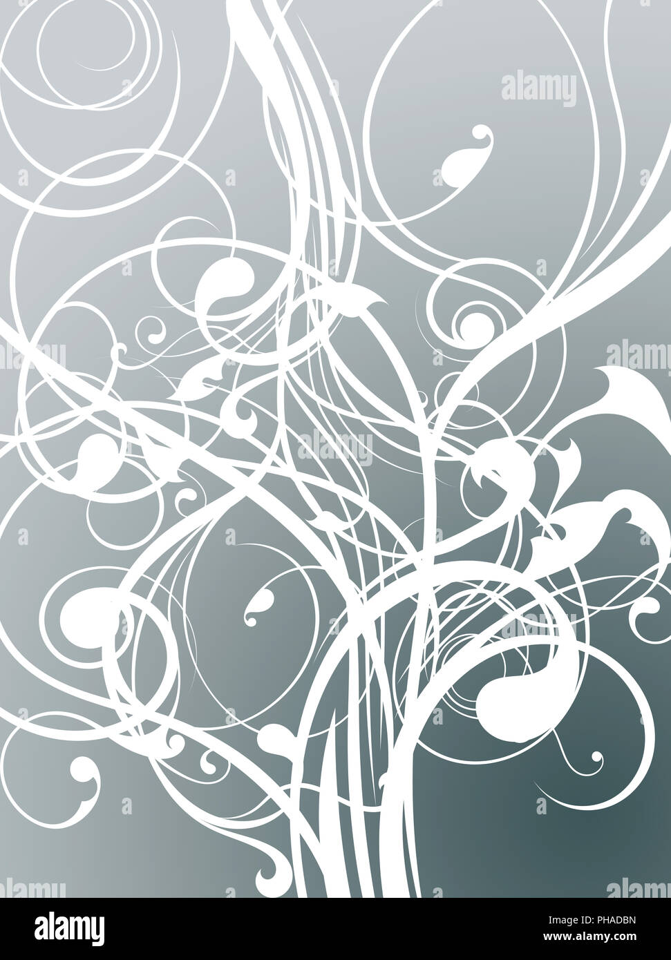 nature abstract floral swirls Stock Photo - Alamy