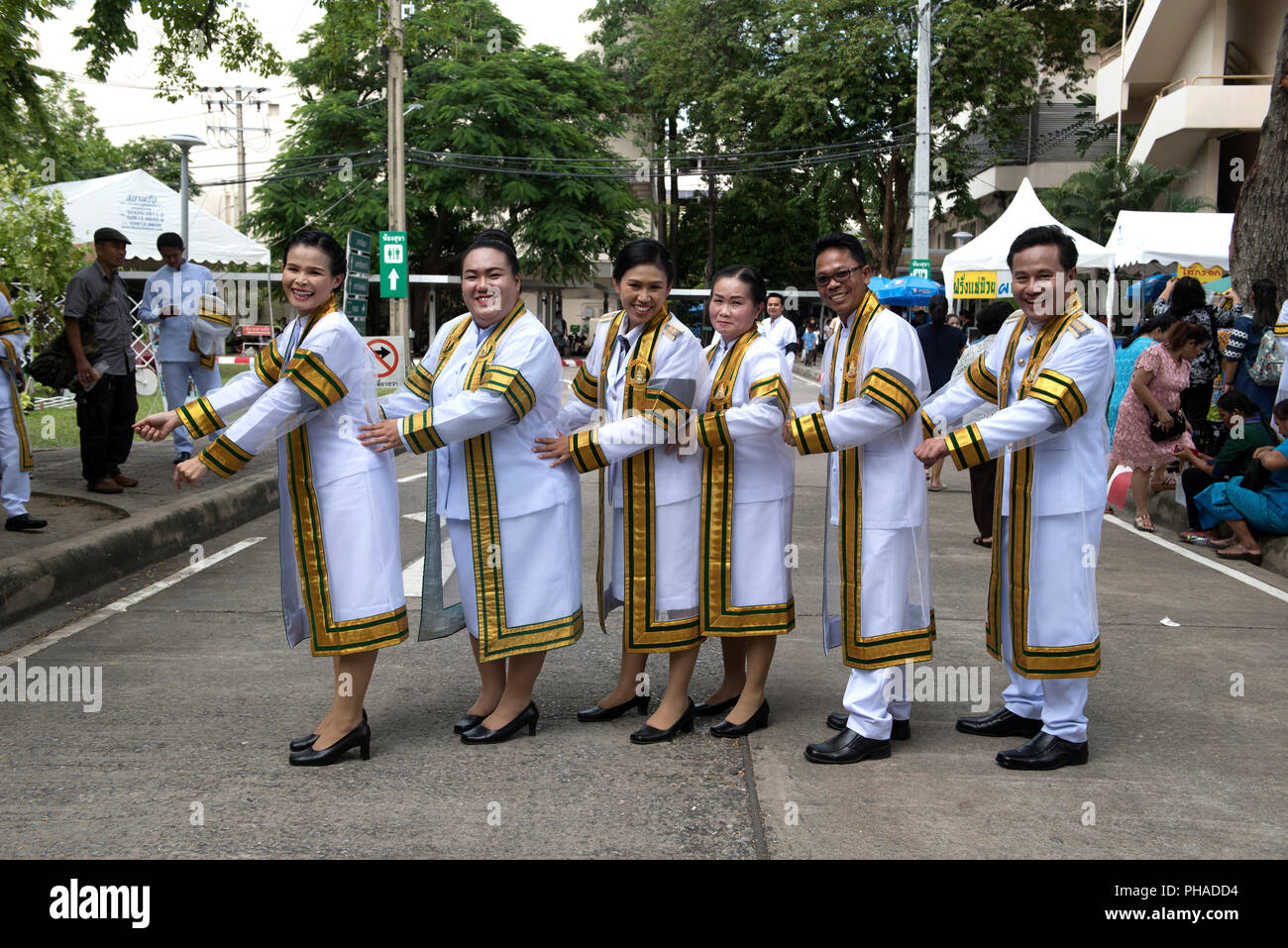 Thailand, Bangkok, The graduates of University Stock Photo - Alamy