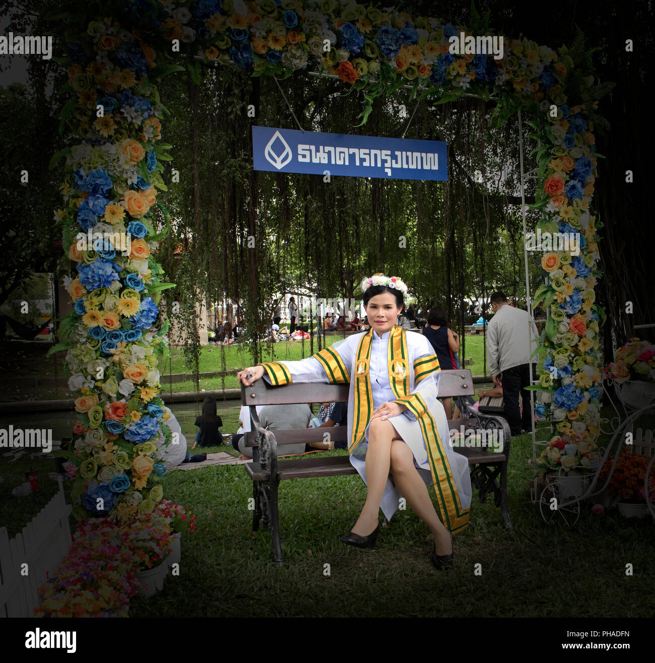 Thailand, Bangkok, The graduate of University, laureate Stock Photo - Alamy