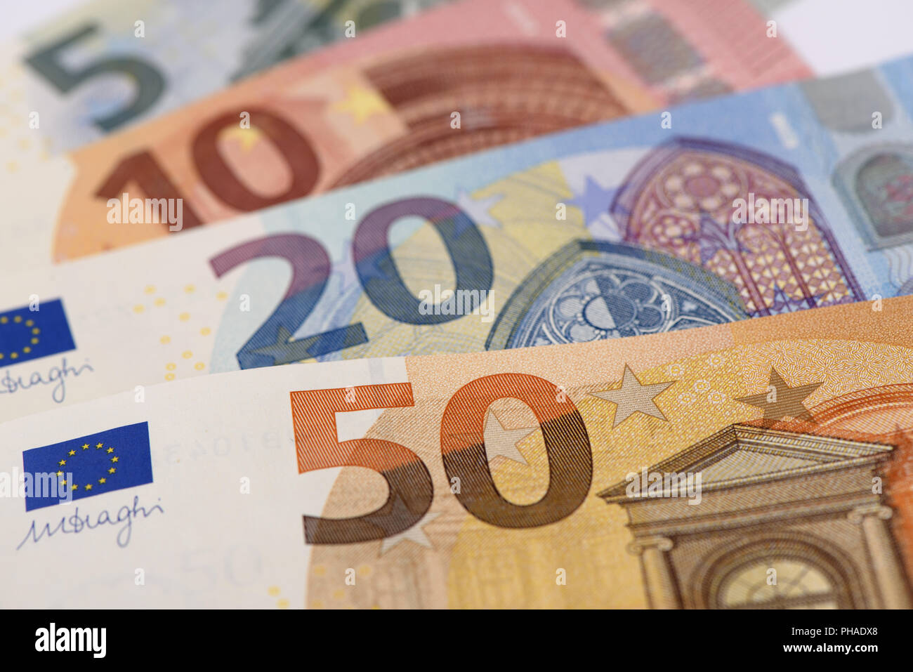 banknote of euro currency Stock Photo - Alamy