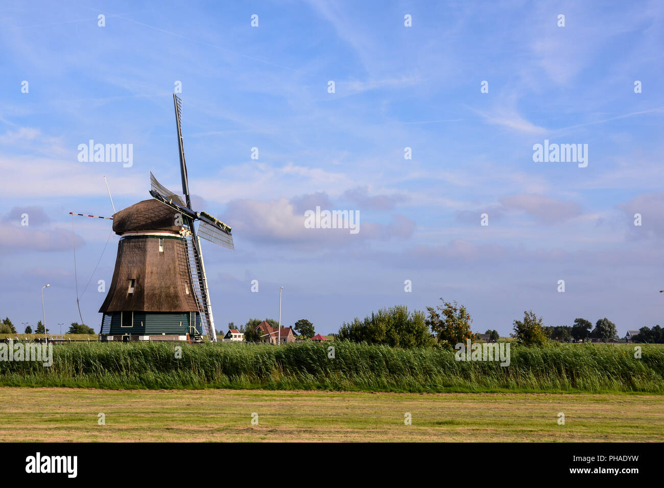 Netherlands volendam windmill hi-res stock photography and images - Alamy
