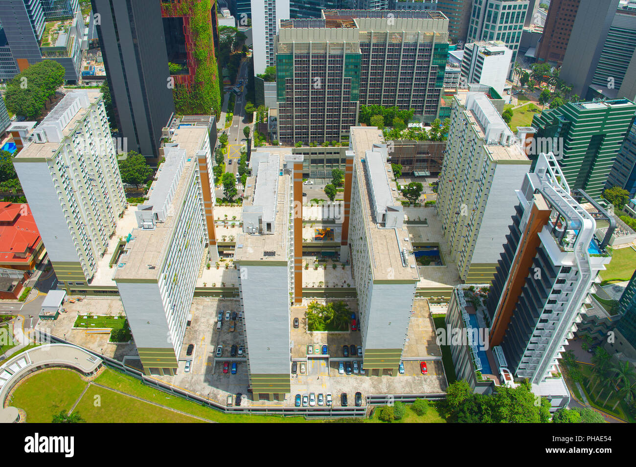 Singapore real estate Stock Photo - Alamy