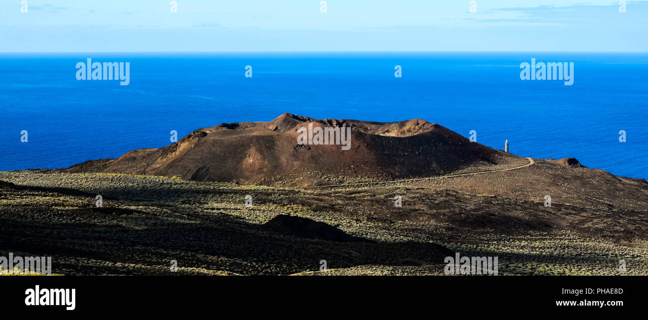 Volcano Aerial View Stock Photo - Alamy