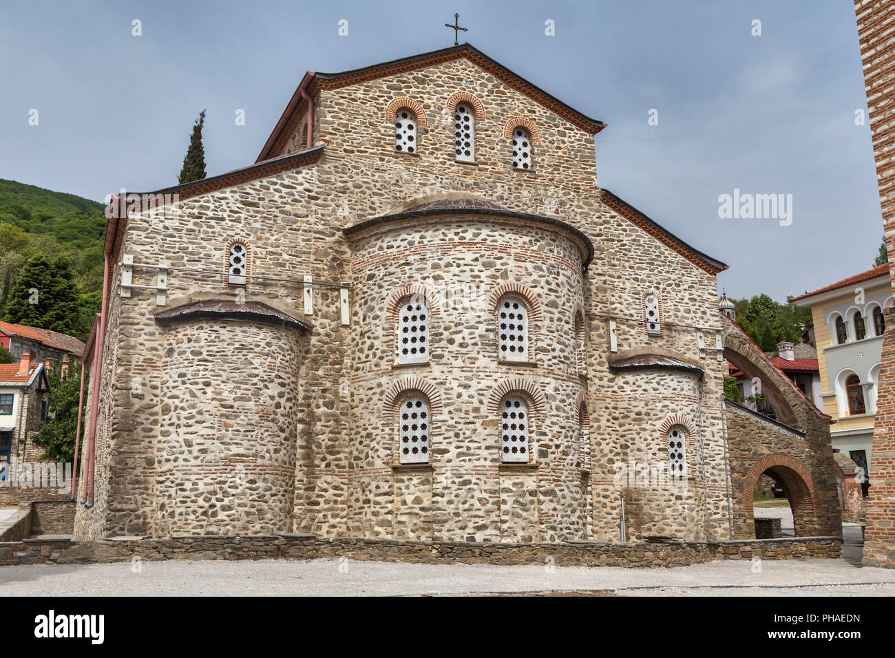 Protaton church (10th century), Karyes, Mount Athos, Athos peninsula ...