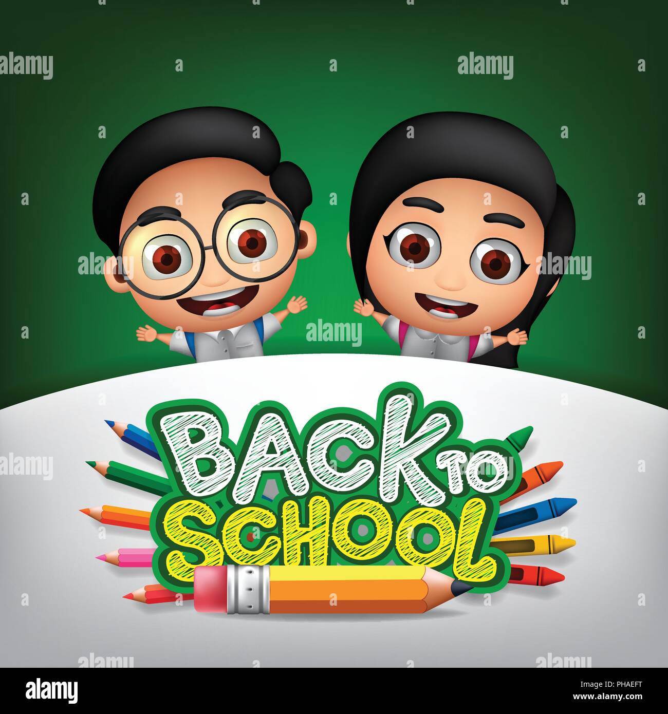 Back to School background, Students, School Supplies, Back to school ...