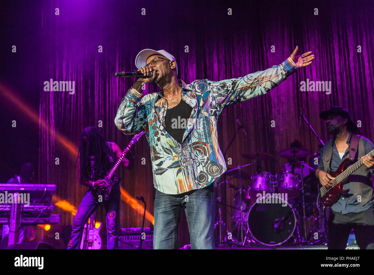 Pictures of Reggae singer and legend Beres Hammond at the O2 Brixton ...