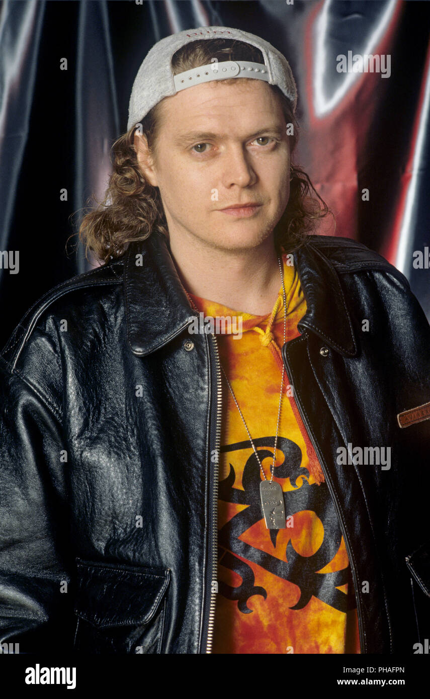 Rick Allen (Def Leppard) on 26.01.1993 in München. | usage worldwide ...