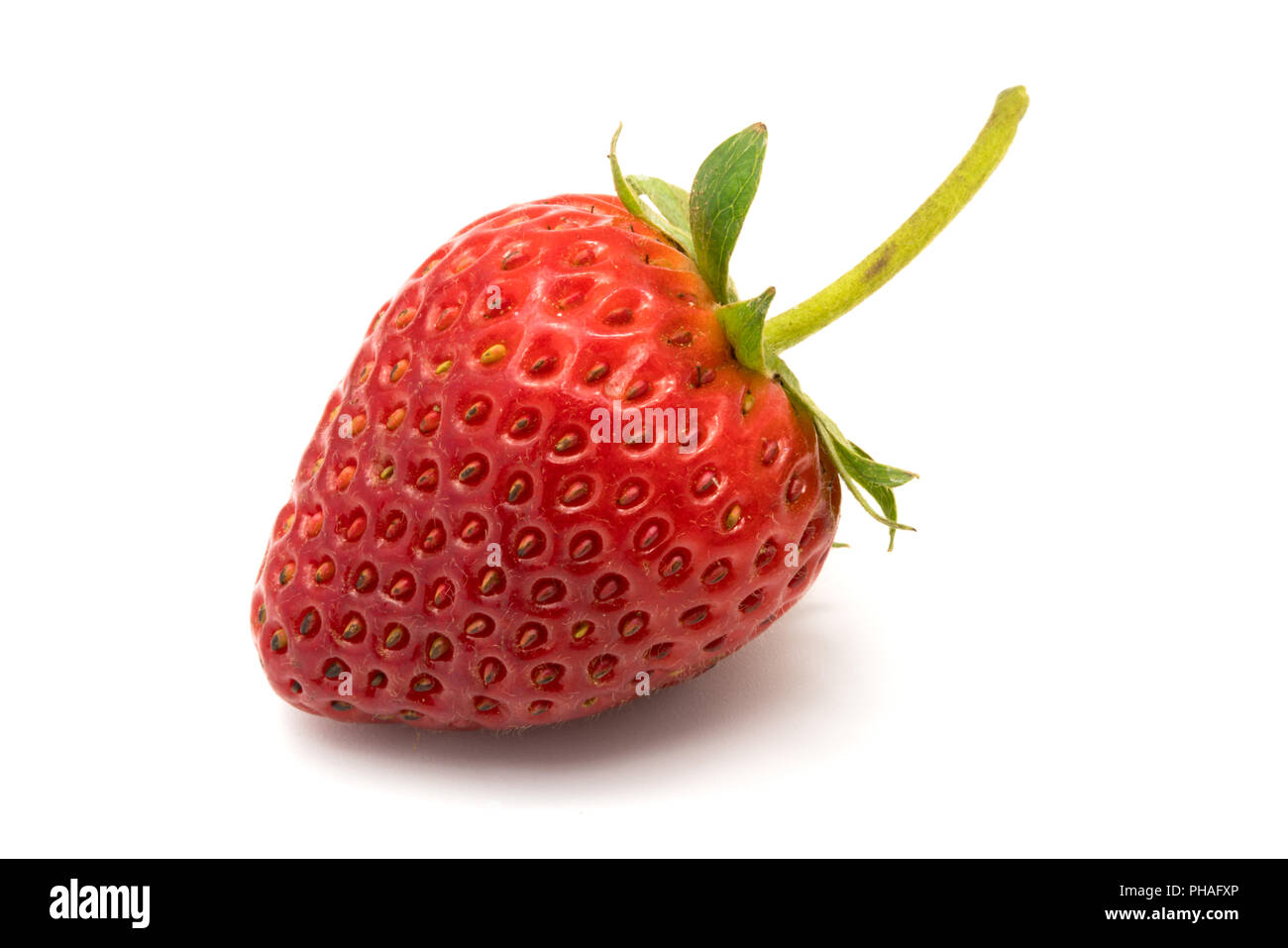 Closeup of fresh ripe strawberry Stock Photo - Alamy