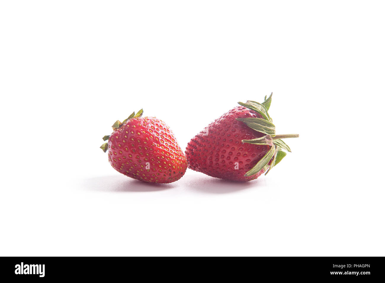 Sweet strawberry. Fresh raw red berries isolated on white background ...