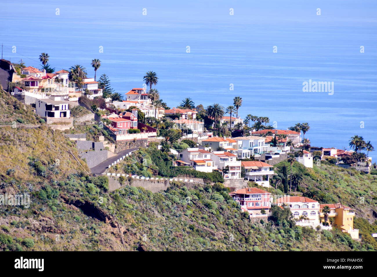 Tropical Sea Village Stock Photo - Alamy