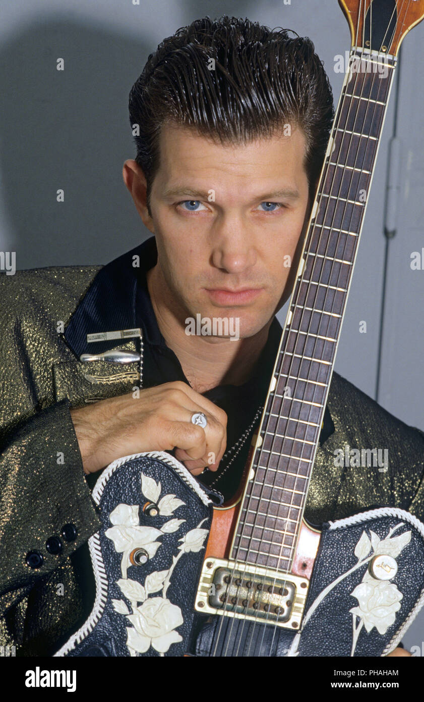 Chris Isaak on 17.03.1991 in München / Munich. | usage worldwide Stock ...