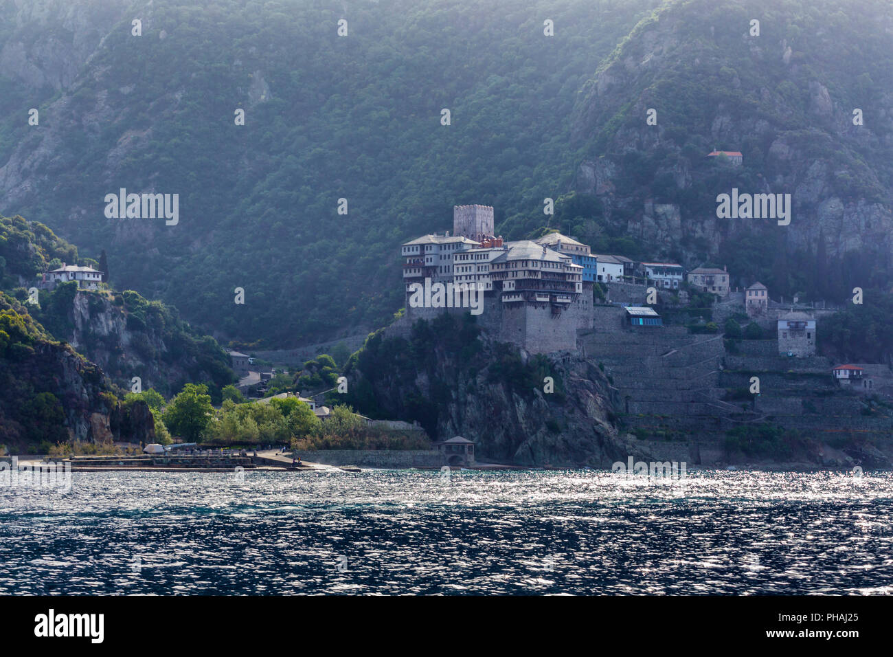 Dionysiou monastery hi-res stock photography and images - Alamy