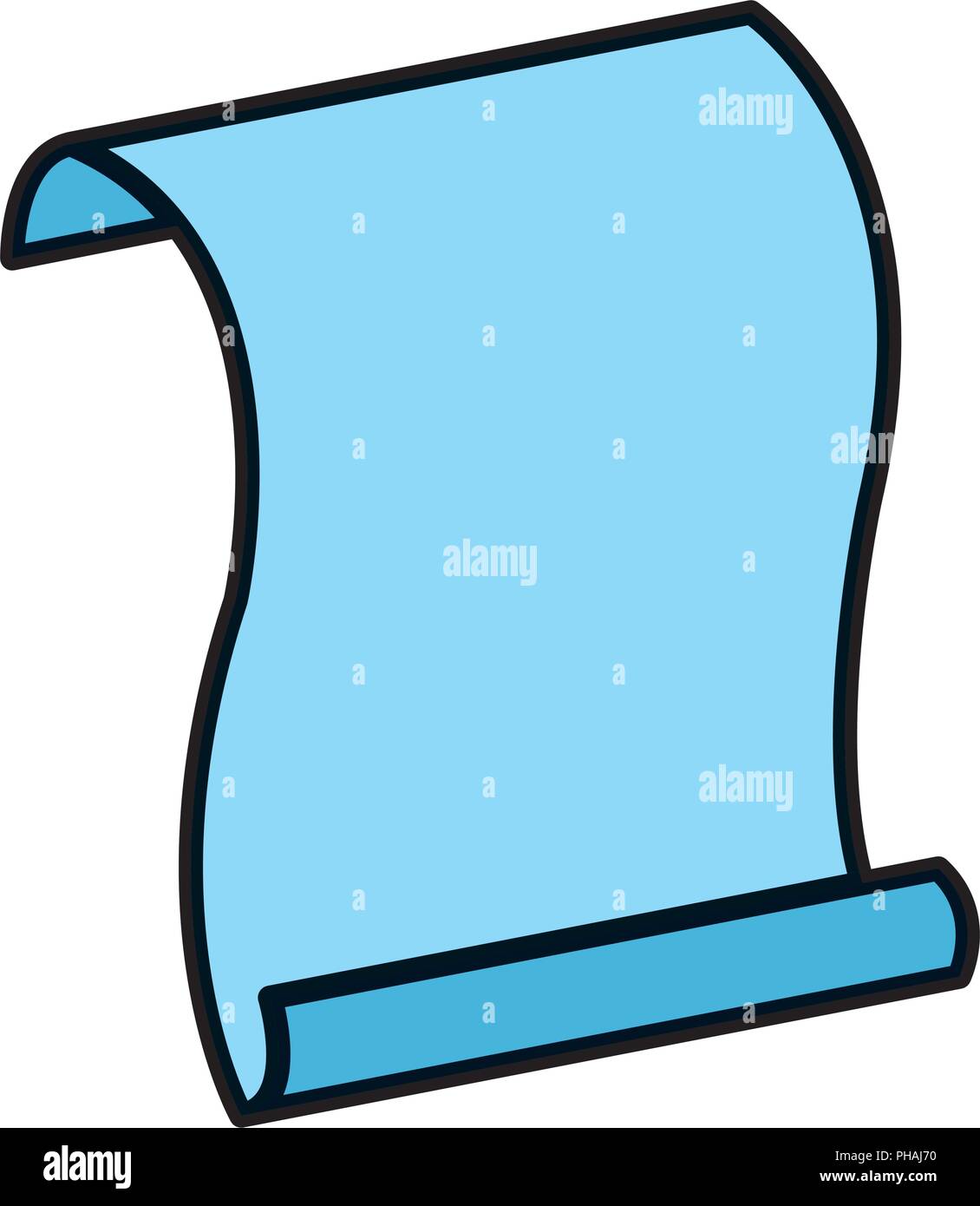 color sheet paper document note design vector illustration Stock Vector ...