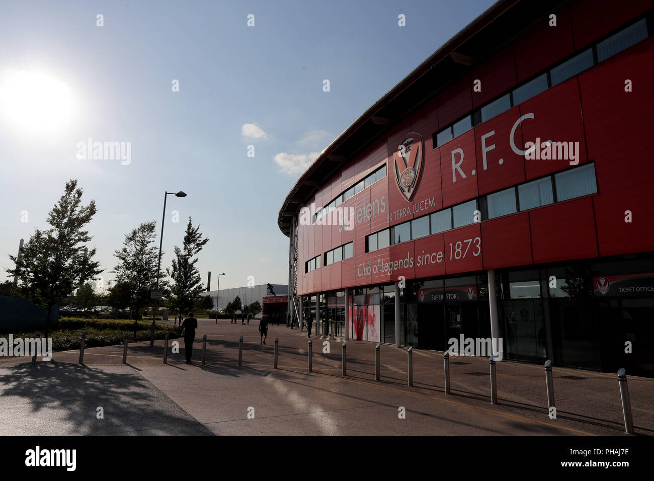 Totally Wicked Stadium before the Betfred Super League match at the ...