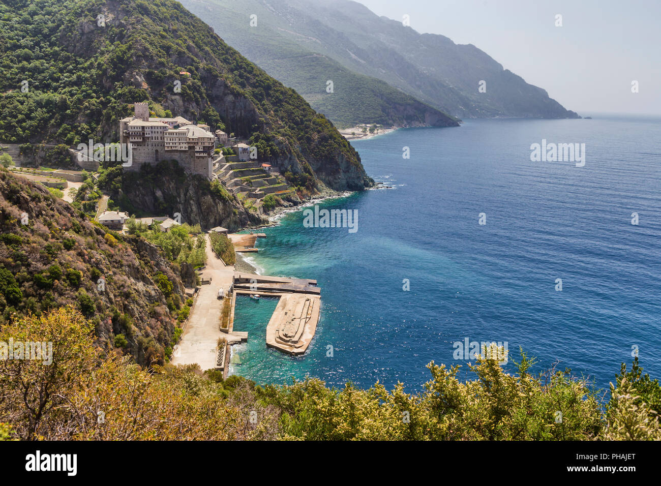 Dionysiou monastery hi-res stock photography and images - Alamy