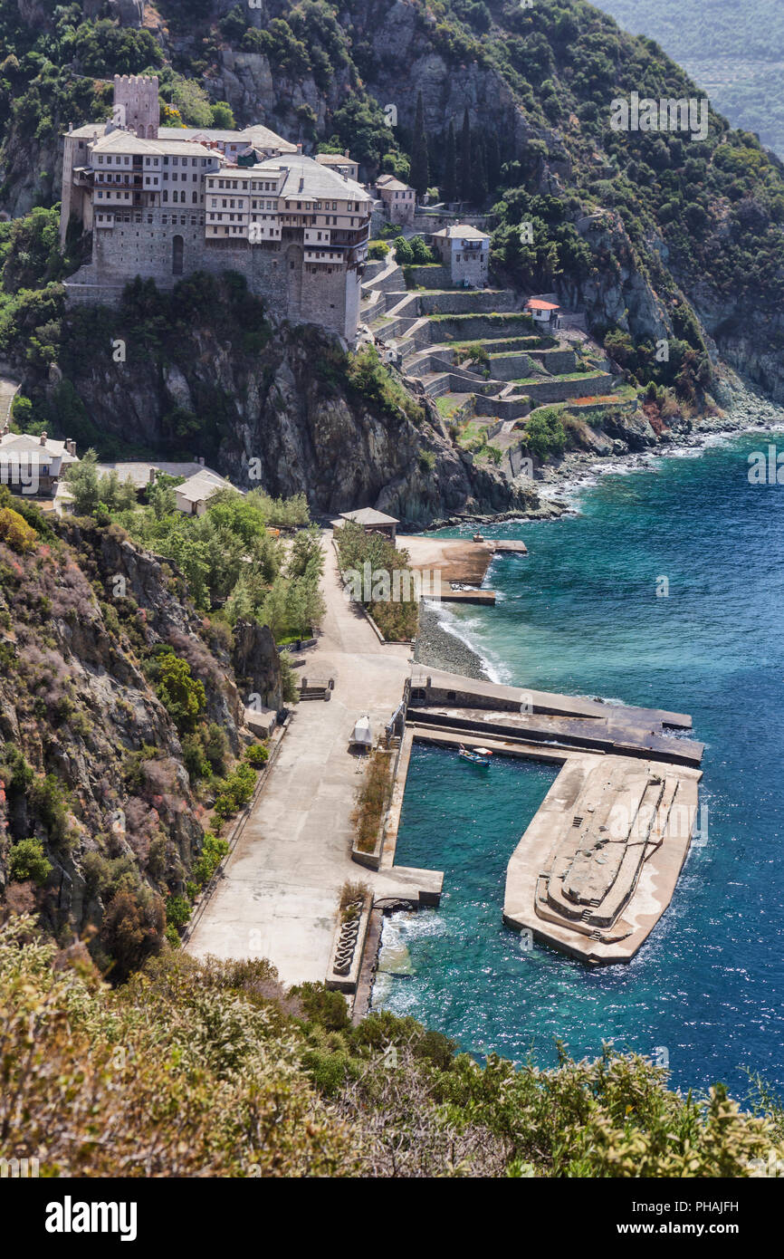 Dionysiou monastery hi-res stock photography and images - Alamy