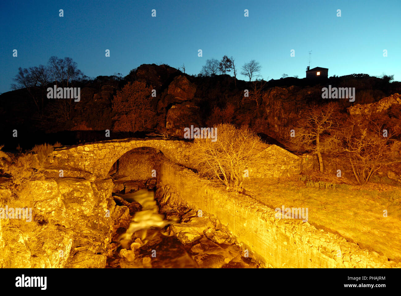 Rio Laboreiro, Castro Laboreiro. Portugal Stock Photo - Alamy