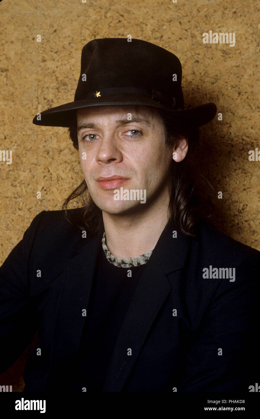 Udo Lindenberg on 01.03.1985. | usage worldwide Stock Photo - Alamy