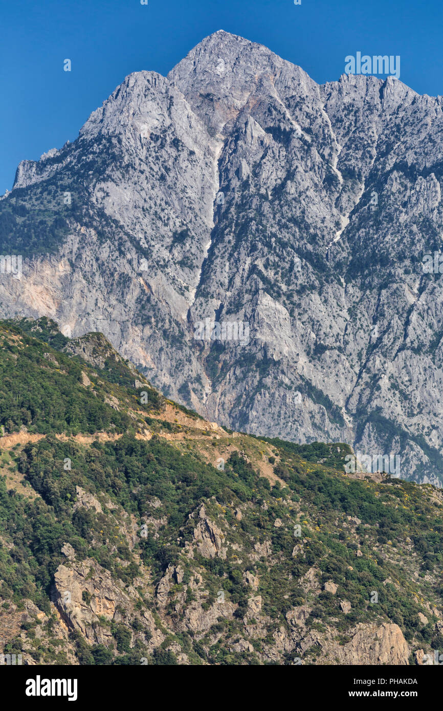 Mount Athos, Athos peninsula, Greece Stock Photo - Alamy