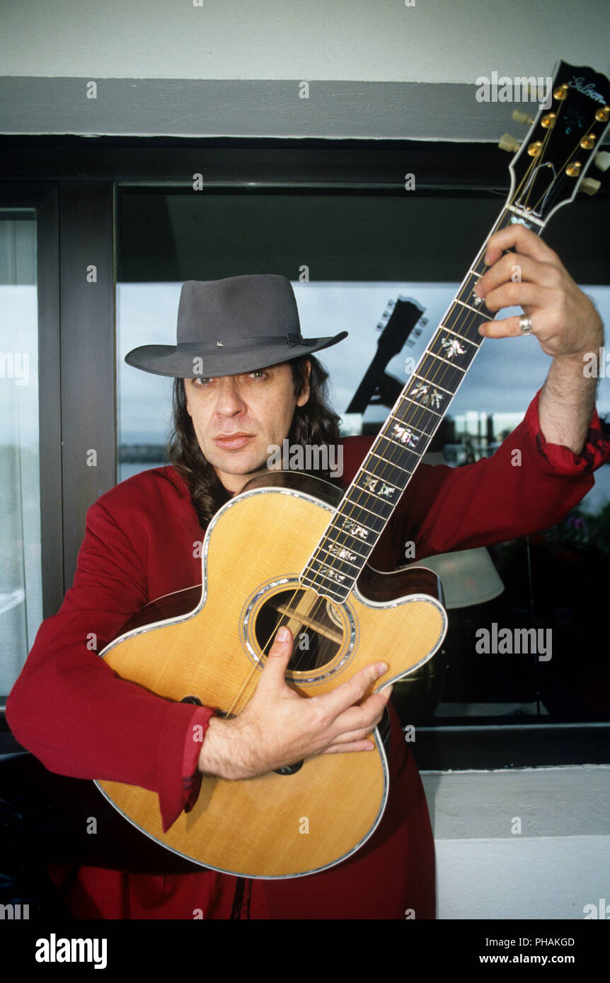 Udo Lindenberg on 05.09.1991 in Hamburg. | usage worldwide Stock Photo ...