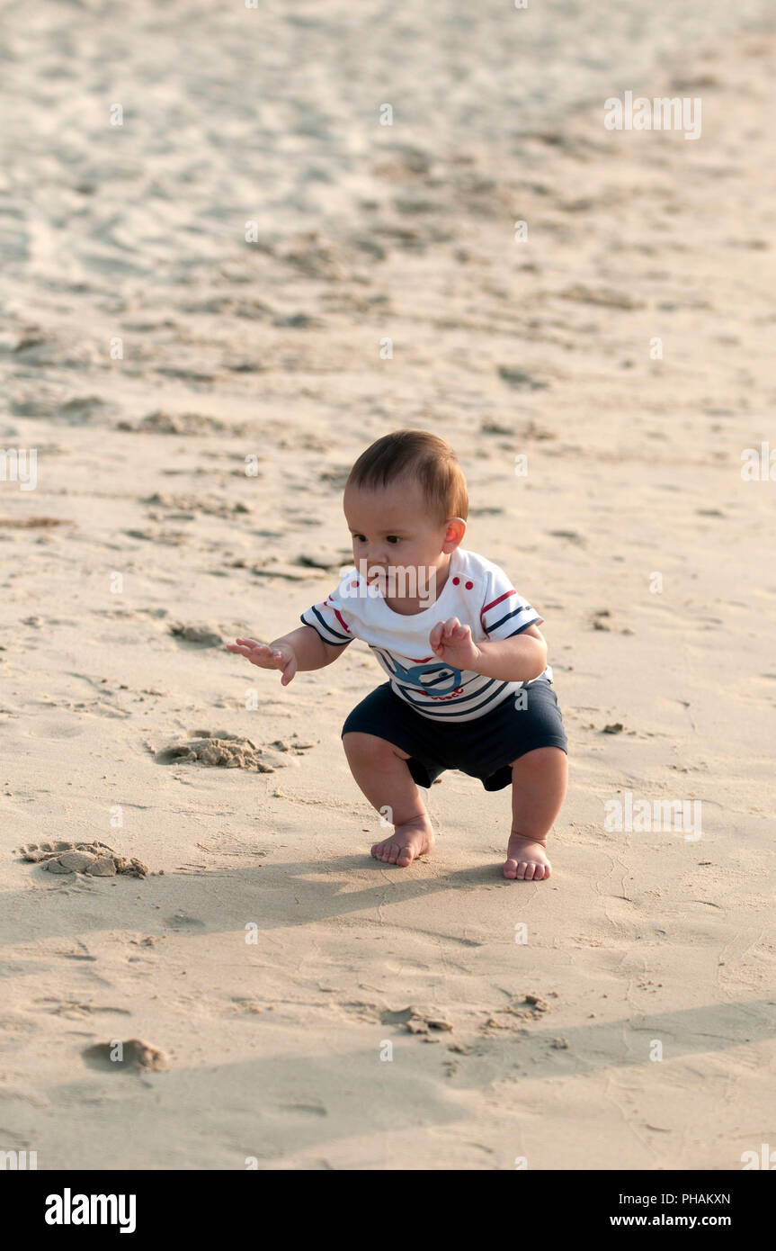 Baby sand steps hi-res stock photography and images - Alamy