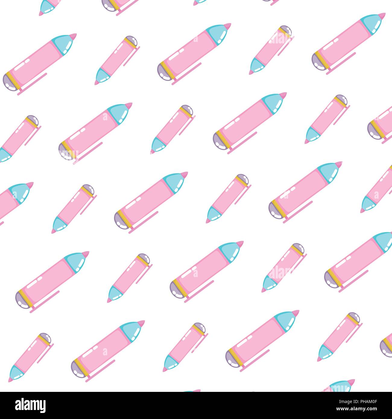 highlighter pen mark tool background vector illustration Stock Vector ...