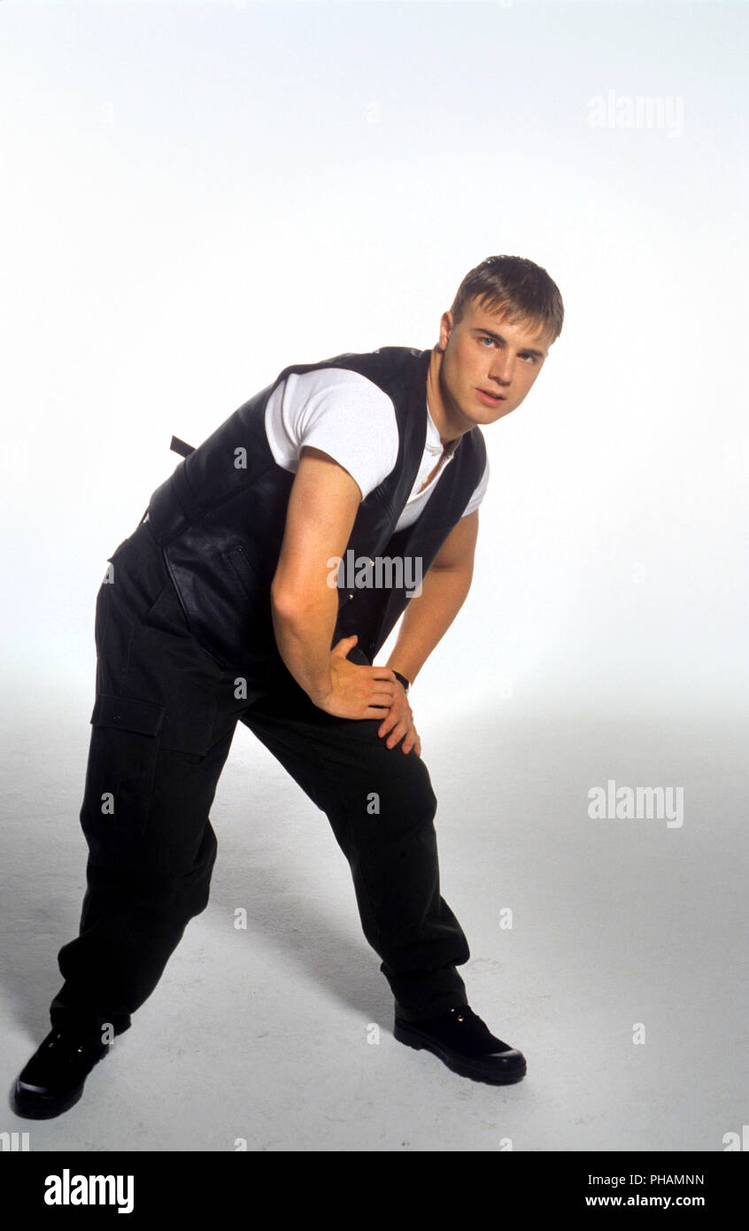 Take That (Gary Barlow) on 01.04.1993 in München / Munich. | usage ...