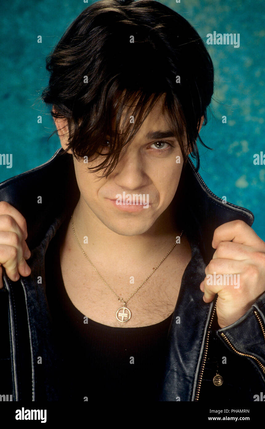 Robbie Williams (Take That) on 15.01.1993 in München / Munich. | usage ...