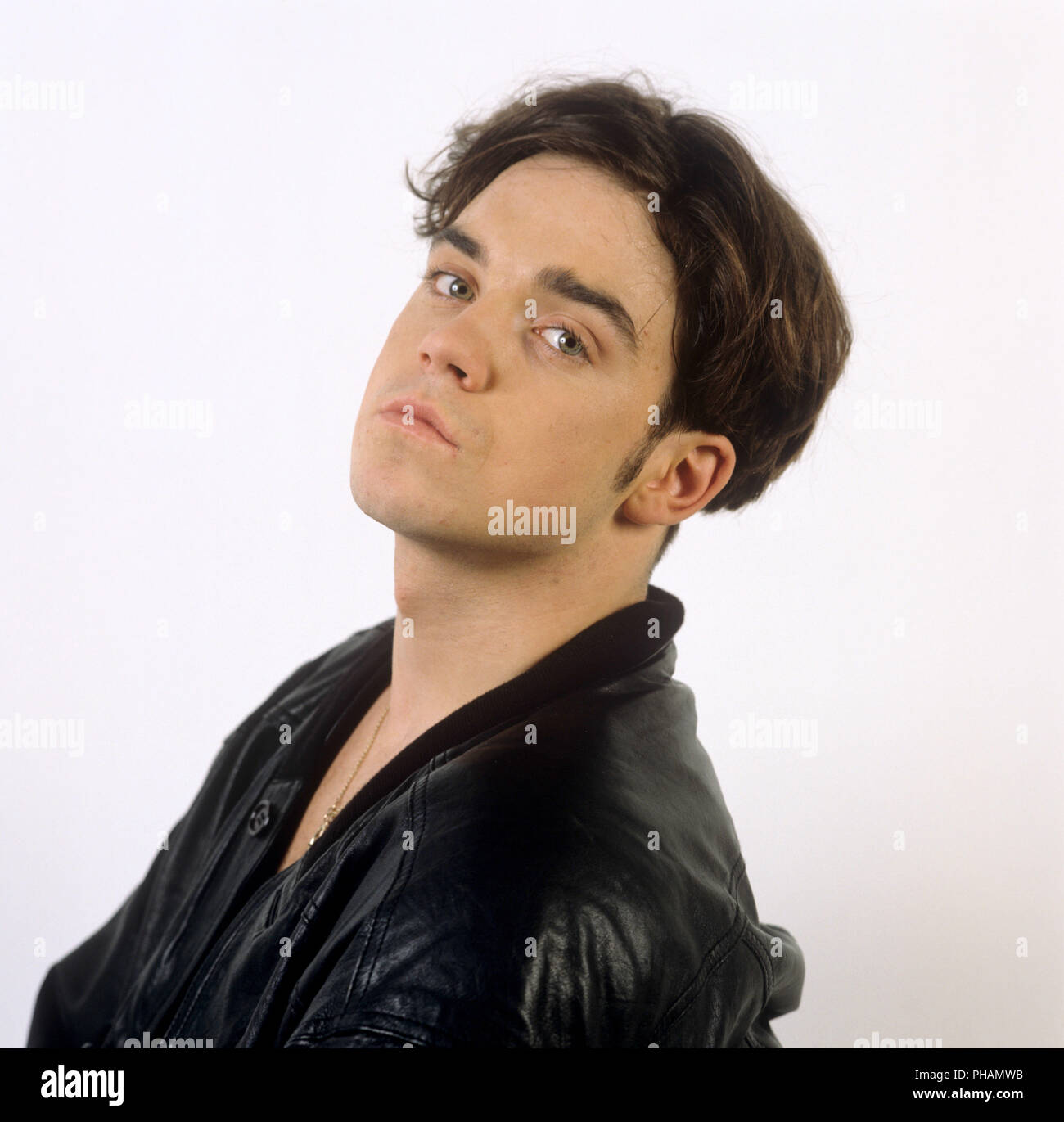 Robbie Williams (Take That) on 15.01.1993 in München / Munich. | usage ...