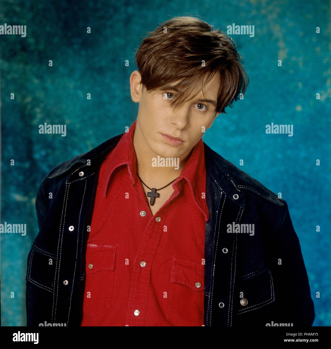 Take That (Mark Owen) on 15.01.1993 in München / Munich. | usage ...