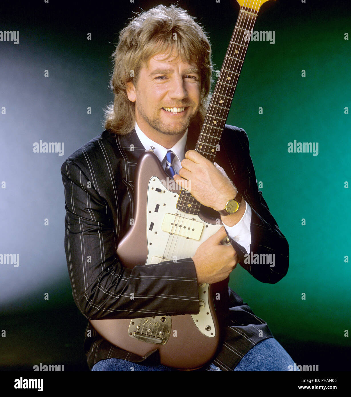 Rick Parfitt (Status Quo) on 27.05.1988 in München / Munich. | usage ...