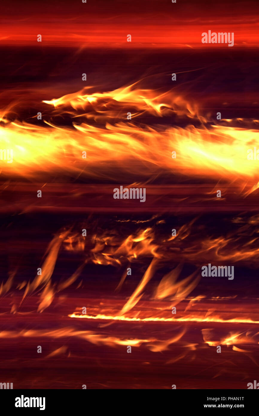 Sea of flames hi-res stock photography and images - Alamy
