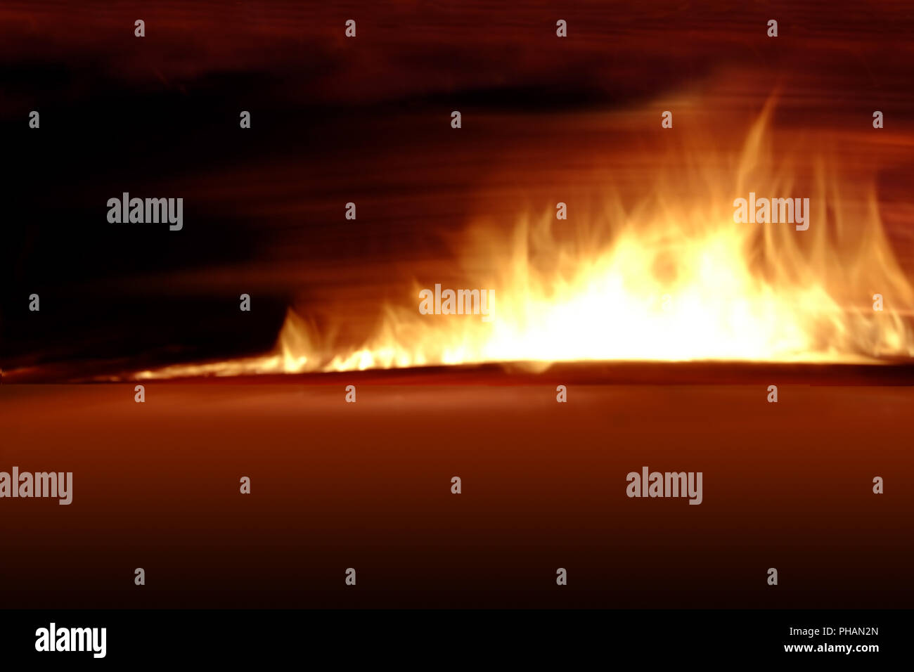 Inferno of flames Stock Photo - Alamy