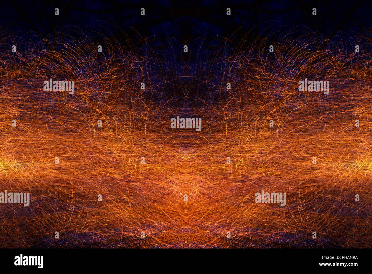 Flying sparks hi-res stock photography and images - Alamy