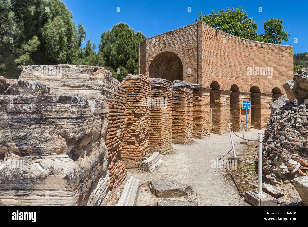 Ancient Odeon, Gortyn, Crete, Greece Stock Photo - Alamy