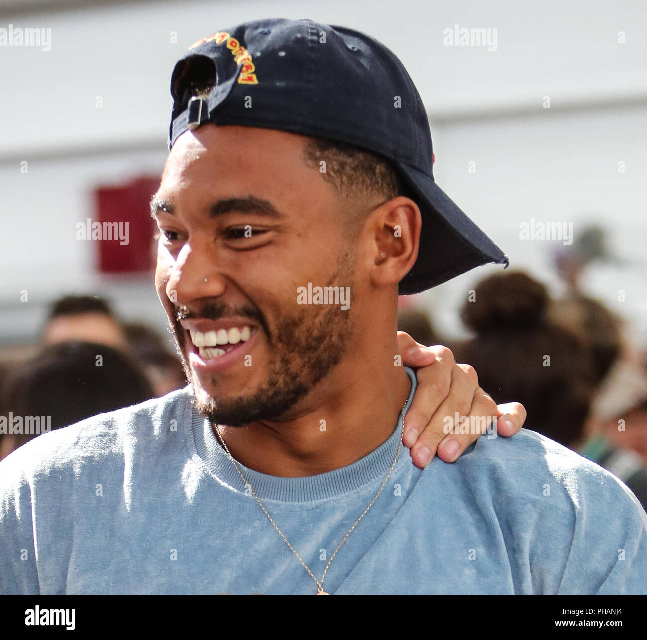 Love island contestants josh denzel hi-res stock photography and images ...