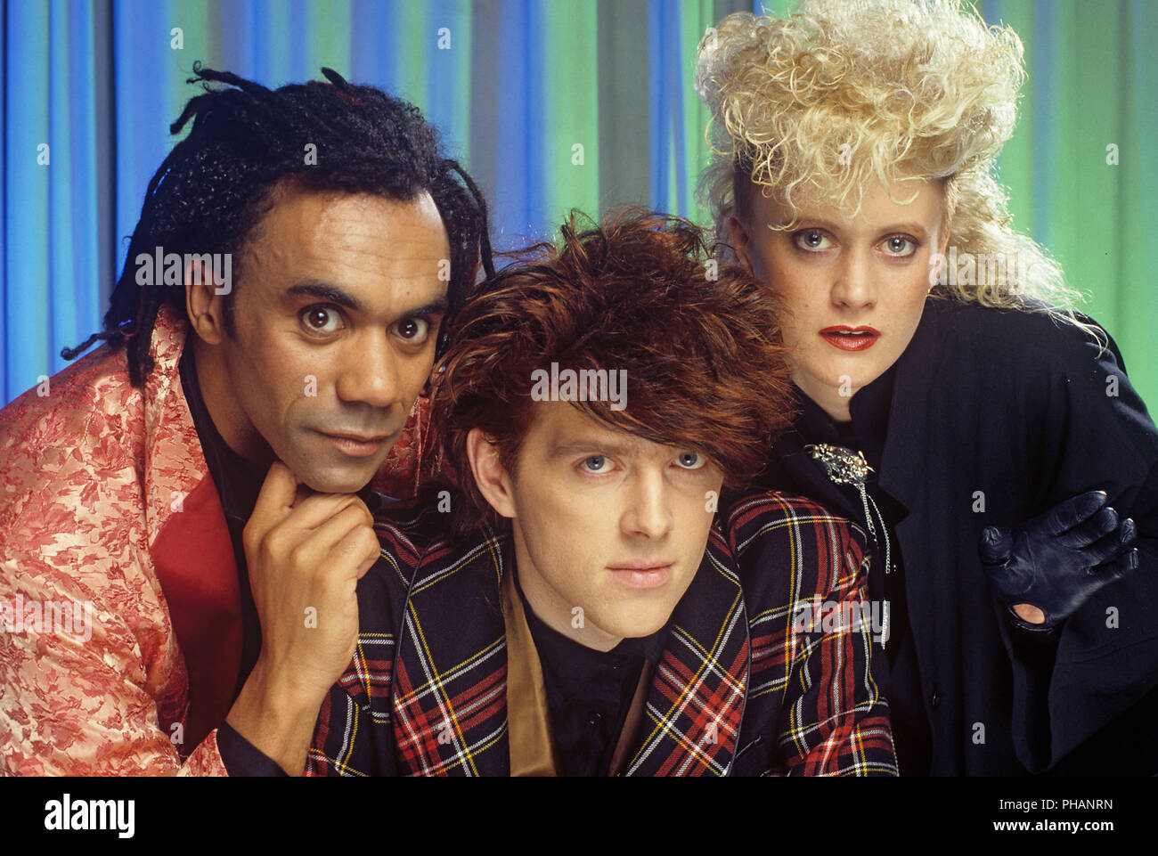 Thompson Twins (mit Tom Bailey) on 09.02.1985 in München / Munich ...