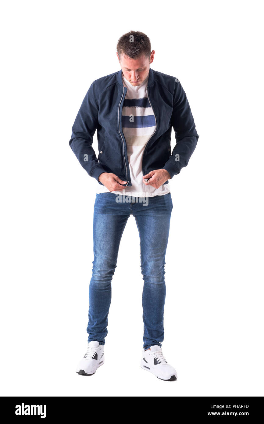 Real zip fastener hi-res stock photography and images - Alamy