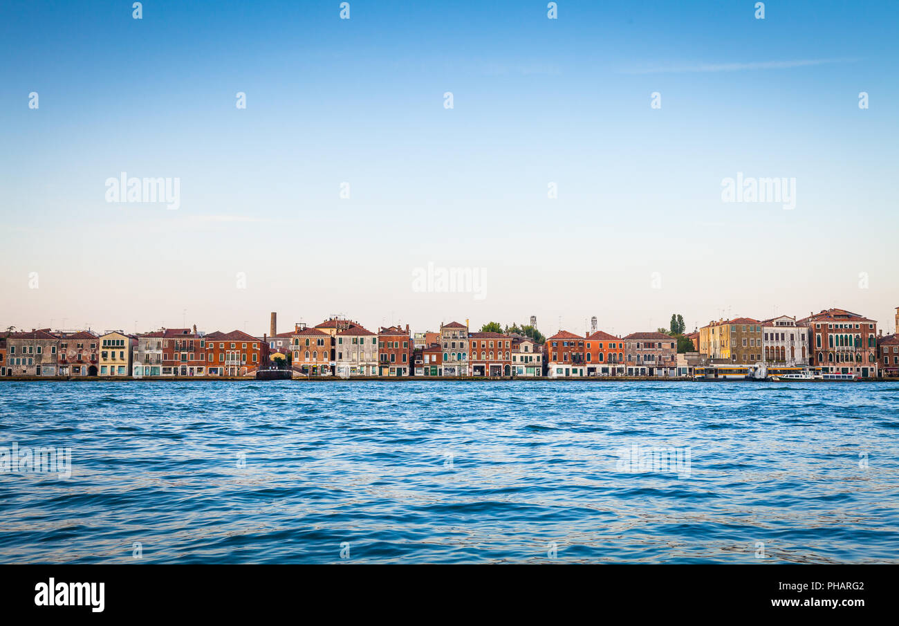Venice waterfront from Zattere Stock Photo - Alamy