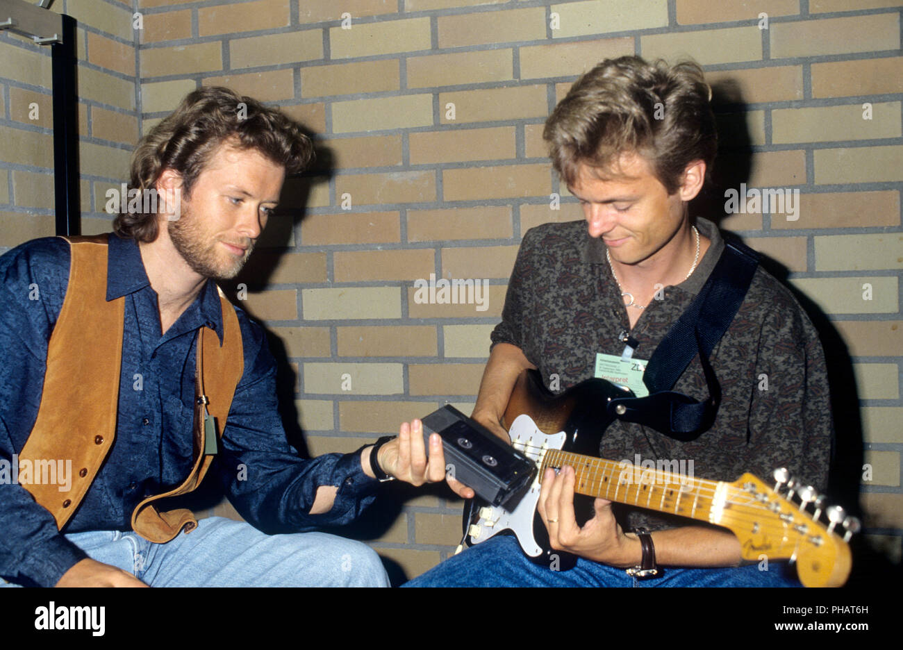 A ha l r Magne Furuholmen Pal Waaktaar Savoy On 14 09 1990 In a-ha-l-r-magne-furuholmen-pal-waaktaar-savoy-on-14-09-1990-in