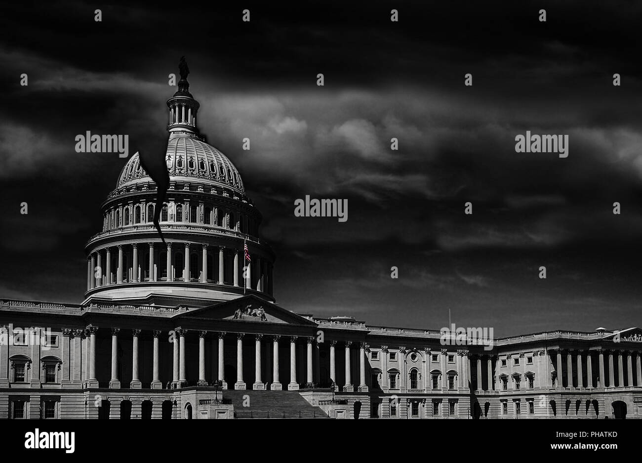 Washington dc storm clouds hi-res stock photography and images - Alamy