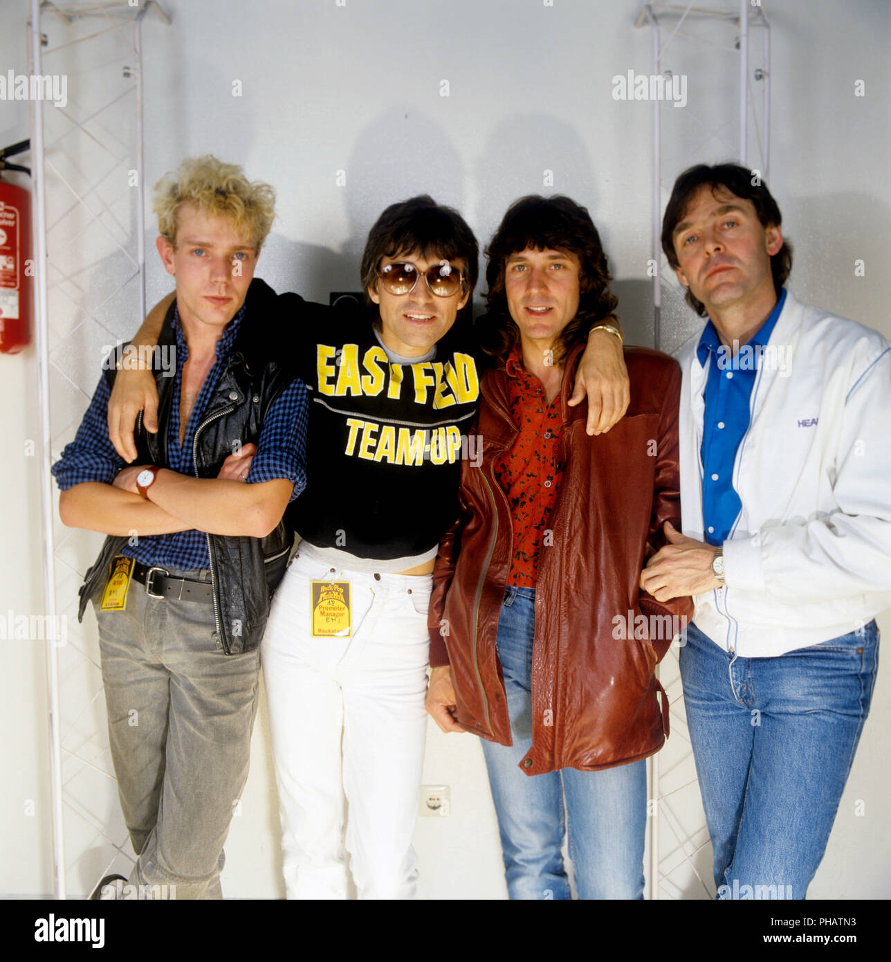 Russ Ballard on 07.10.1985 in Lippstadt. | usage worldwide Stock Photo ...
