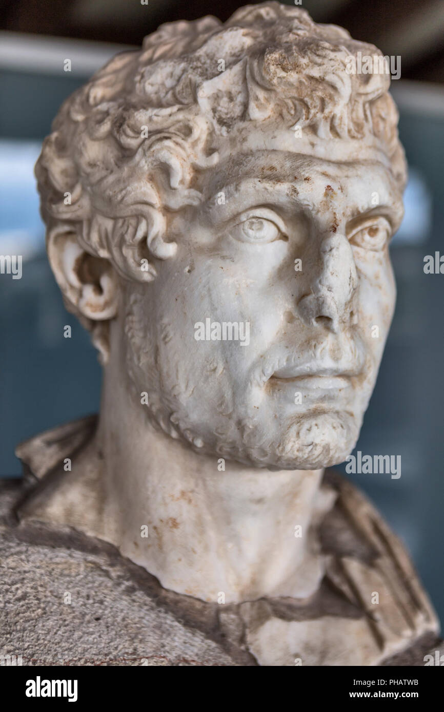 Antique sculpture, Ancient Agora, Athens, Greece Stock Photo - Alamy