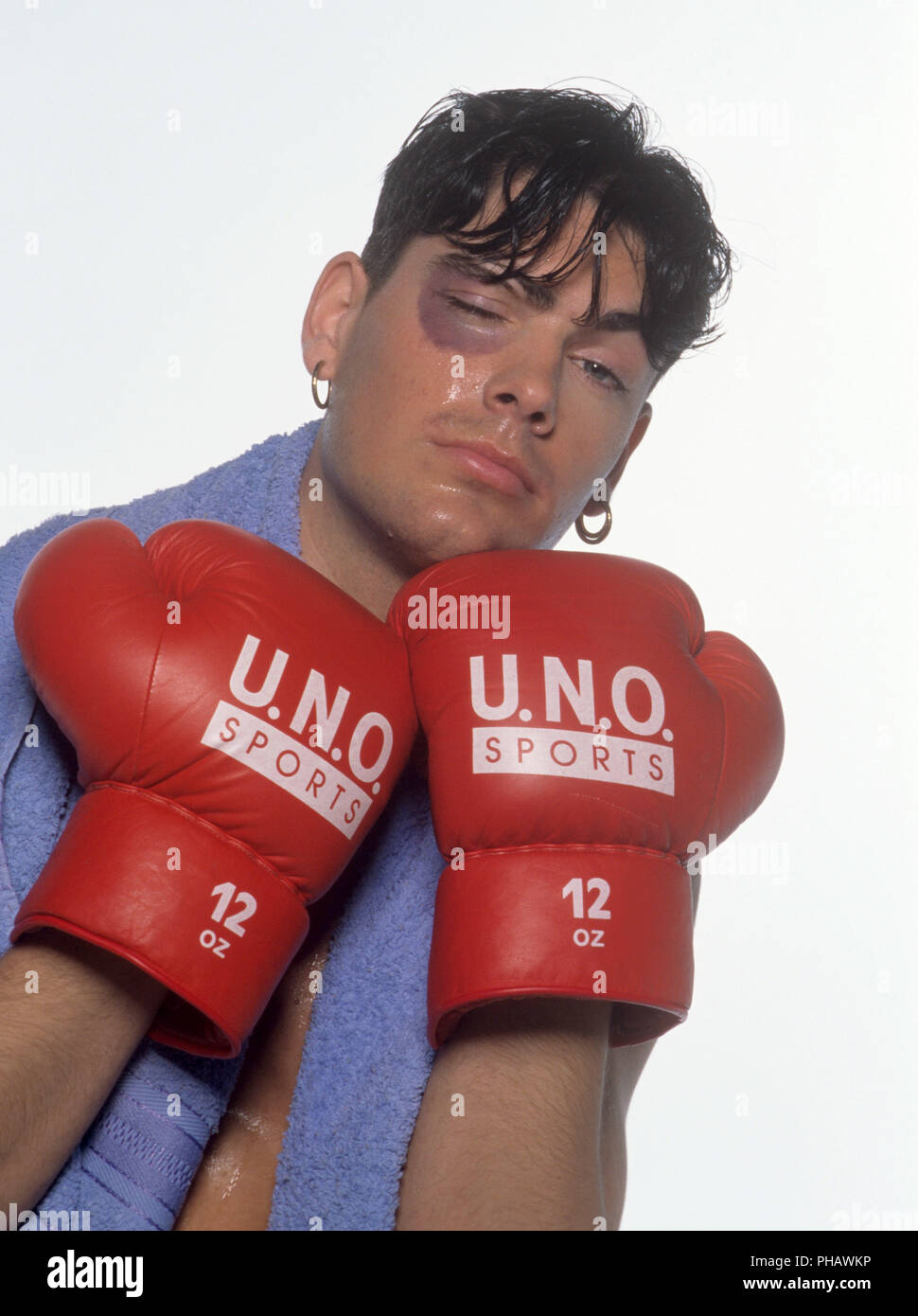 Boyzone (Shane Lynch) on 09.03.1995 in München / Munich. | usage ...